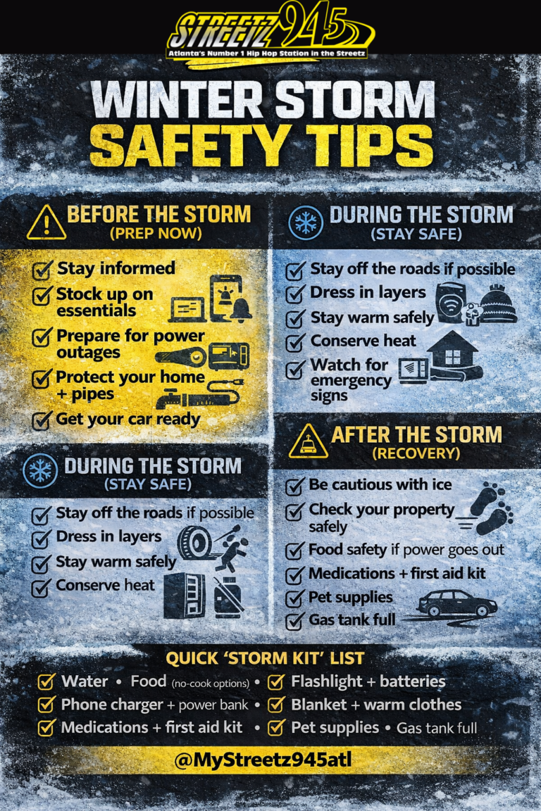 Winter Weather Alert: Safety Steps Atlanta Residents Should Take Before ...